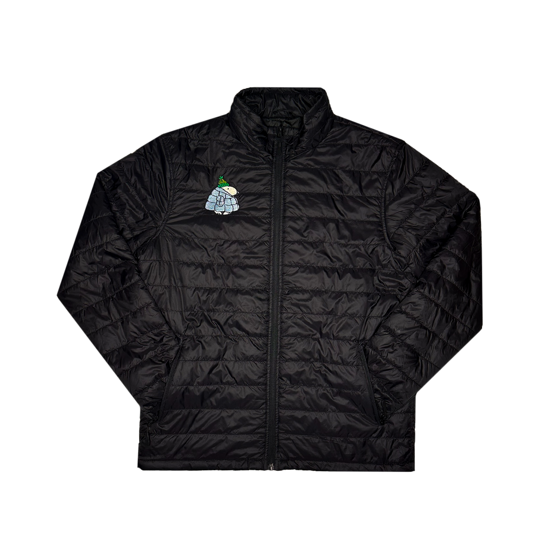 Snoopy with a Puffer on a Puffer – Ouroboros Stitching